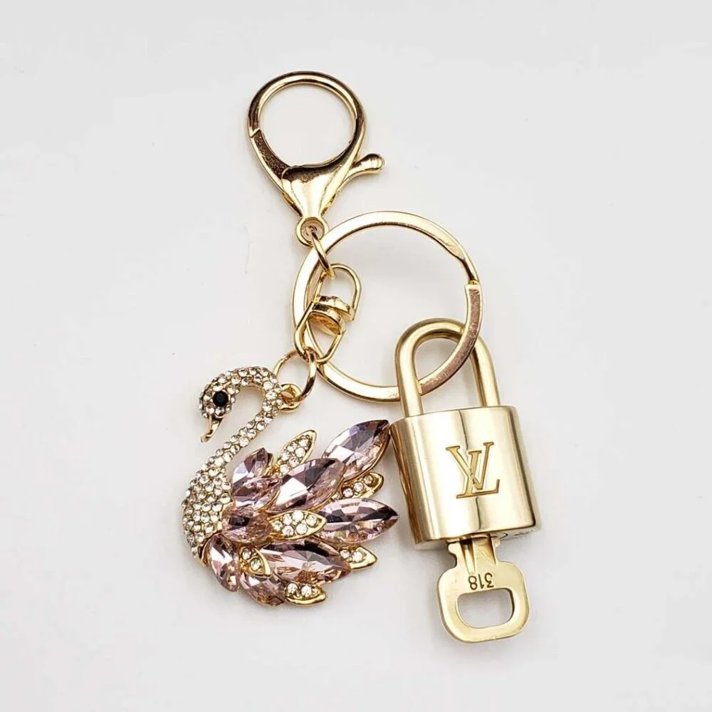 Louis Vuitton | Accessories | Louis Vuitton Gold Padlock Key Authentic ...